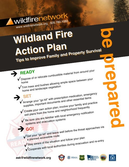 Wildfire Network Ready Set Go Action Plan