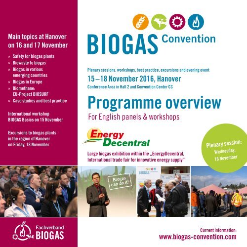 Programme overview