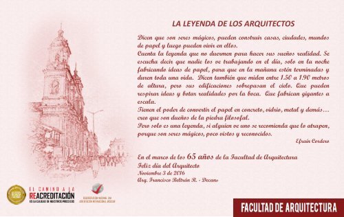 DIA DEL ARQUITECTO