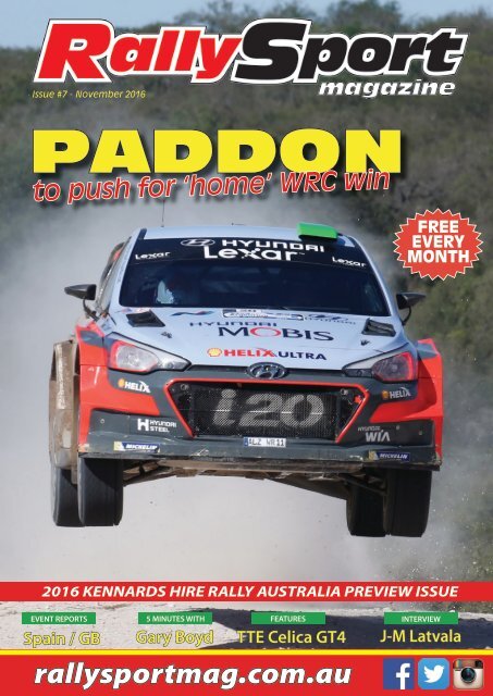 RallySport Magazine November 2016