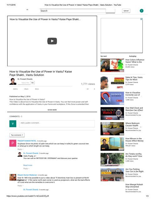 How to Visualize the Use of Power in Vastu_ Kaise Paye Shakti , Vastu ...