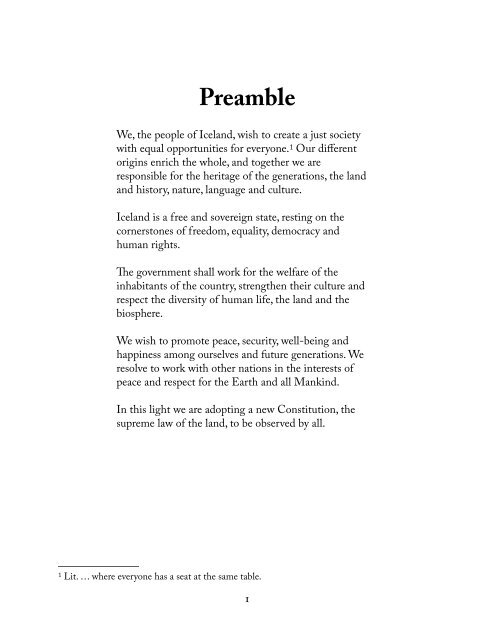 Preamble