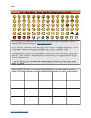 G6 – Map Skills - Emoji Symbol Mapping Our School