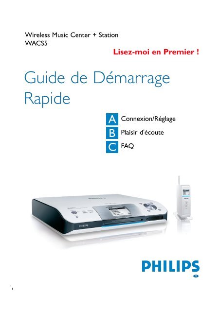 Philips Streamium Centre Streamium et satellites - Guide de mise en ...