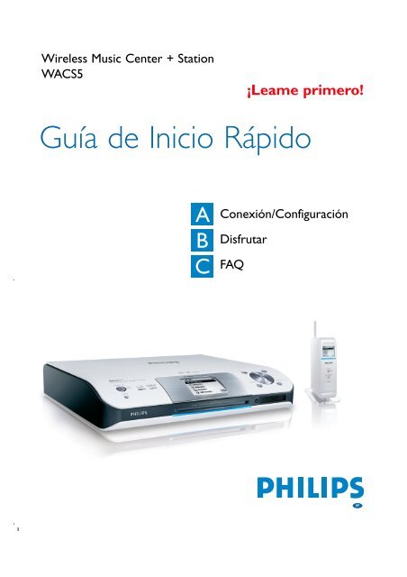 Philips Streamium Centre Streamium et satellites - Guide de mise en ...
