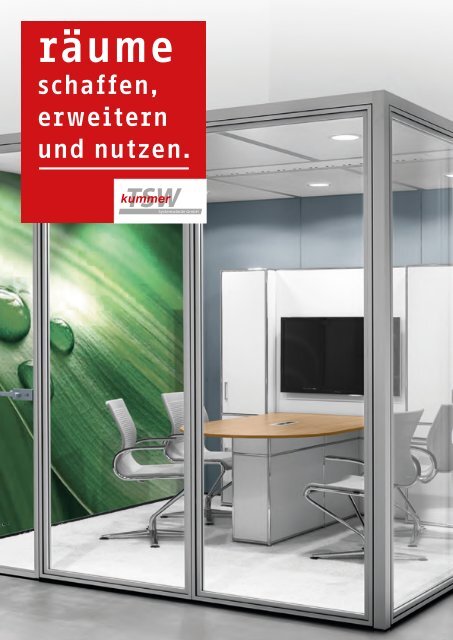 TSW Kummer Systemwände Raum In Raum