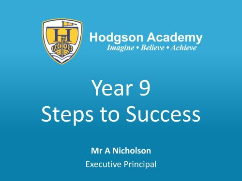 Year 9 Steps to Success