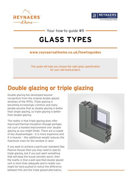 GLASS TYPES