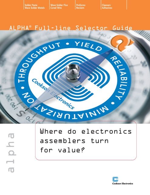 Alpha-Cookson-Catalog