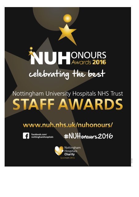 NUHonours 2016 Nottingham Post supplement