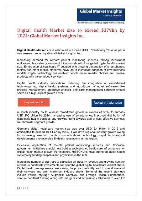 PDF - Digital Health Market