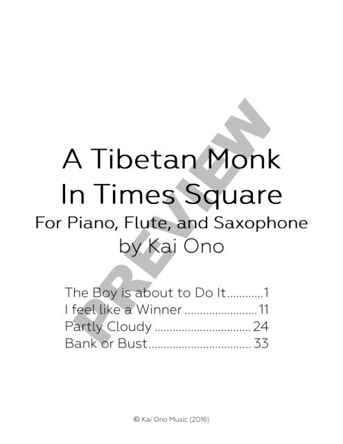 A Tibetan Monk in Times Square - Preview