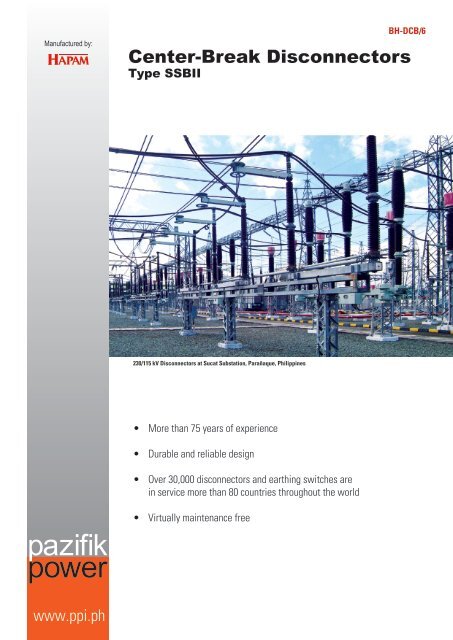 PPI_Center Break Disconnector