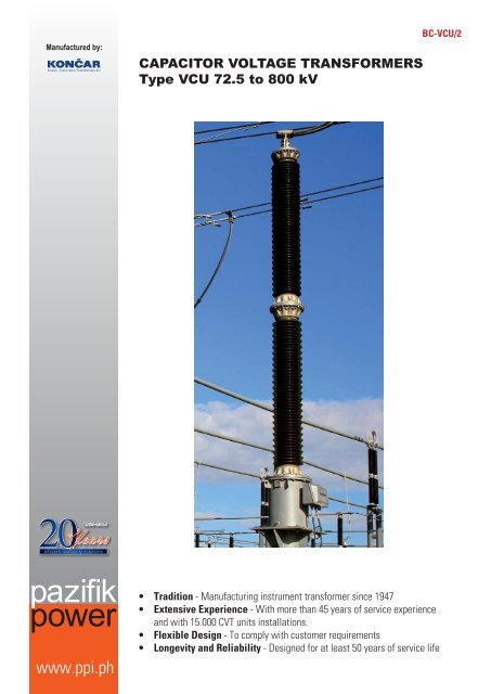 Capacitor Voltage Transformer