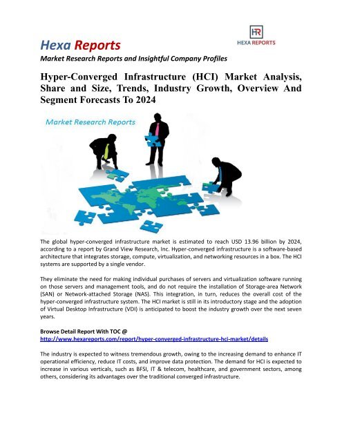 Hyper-Converged Infrastructure (HCI) Market Share, Industry Growth And ...