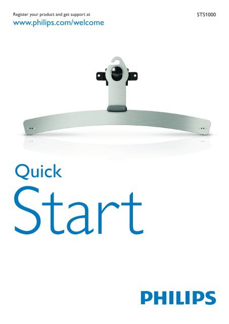 Philips Support facile - Guide de mise en route - ENG