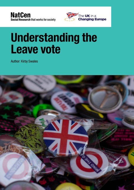 Understanding the Leave vote