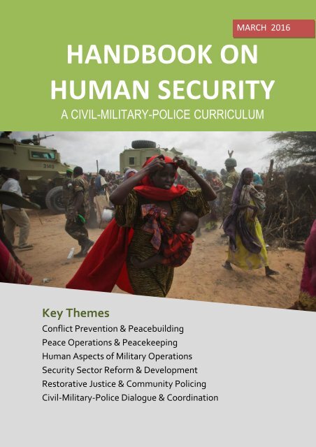HANDBOOK ON HUMAN SECURITY