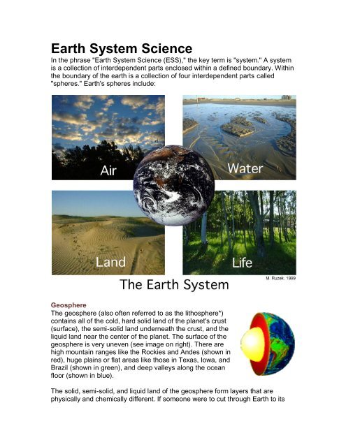 Earth System Science