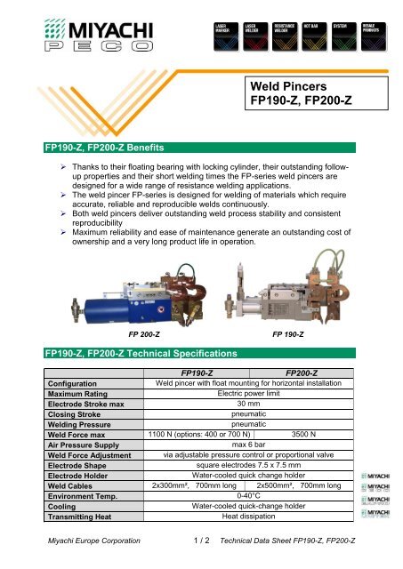 information - Miyachi Europe