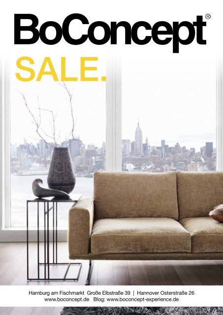 BoConcept Sale 2017 - Hannover + Hamburg