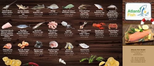 Atlantic Fish Catalog