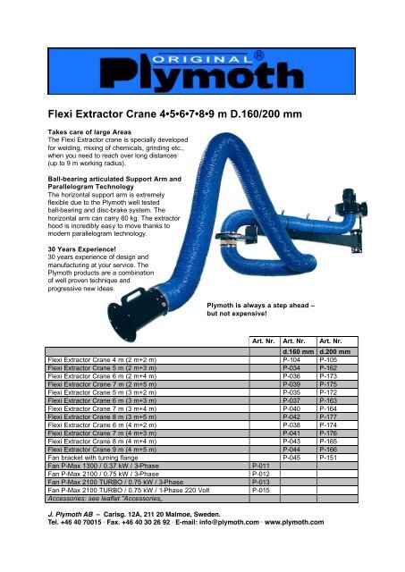 Flexi Extractor Crane