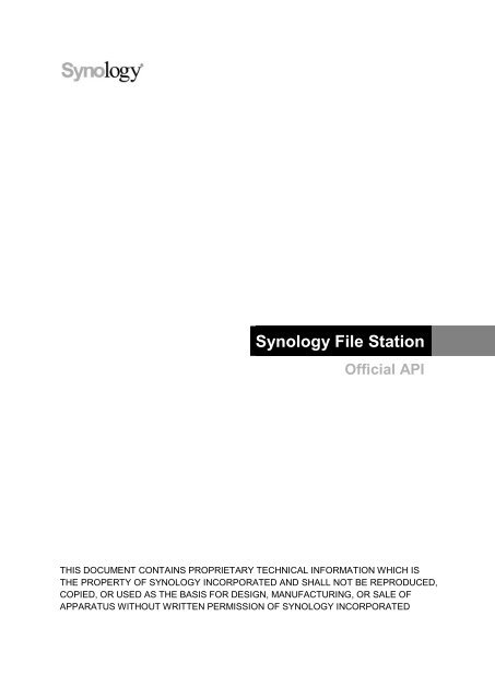 Synology_File_Station_API_Guide
