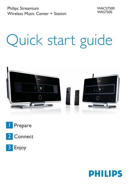 Philips Streamium Centre Streamium et satellite - Guide de mise en ...