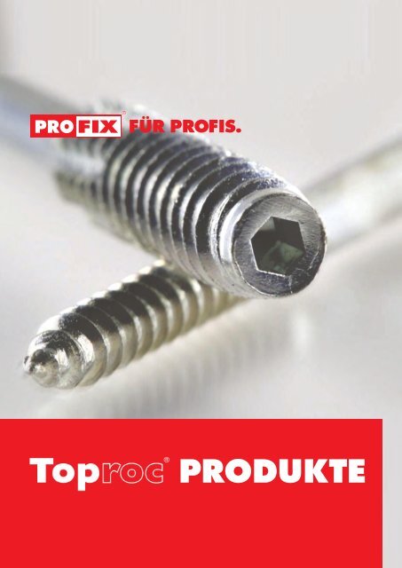 SPEZIALSCHRAUBEN - Profix AG