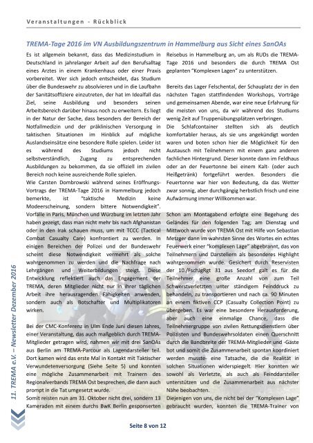 TREMA-Newsletter_TREMA-Ost
