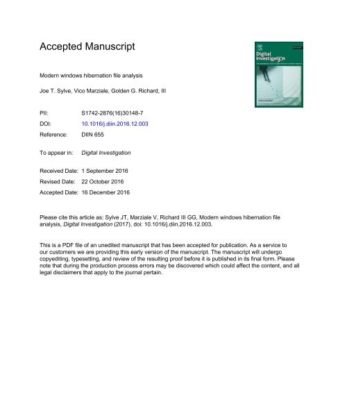 Accepted Manuscript