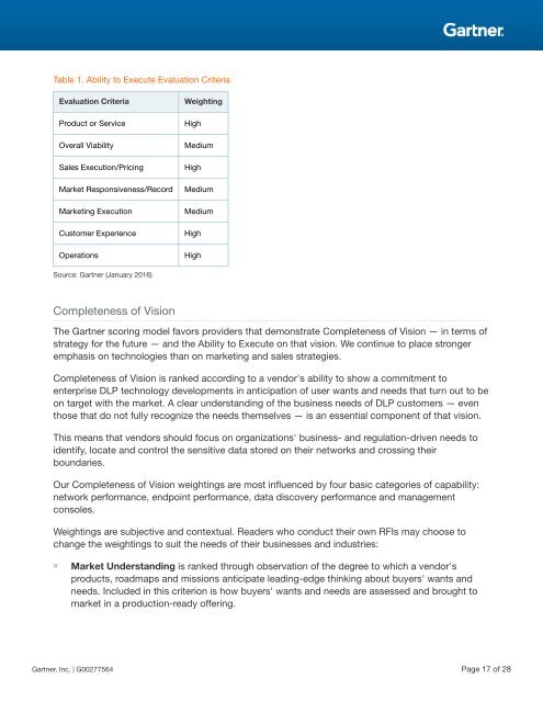 Evaluation Criteria Abili
