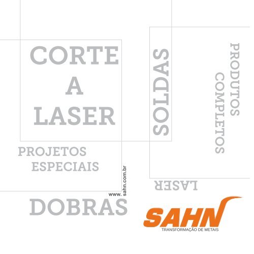Catálogo Sahn Laser