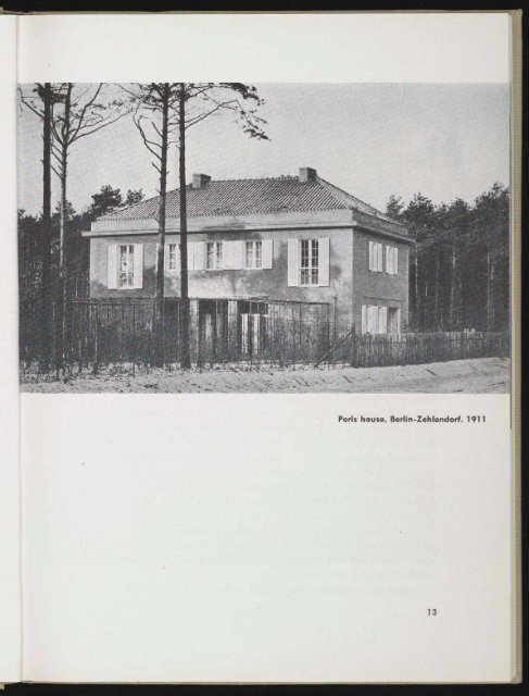 Perls house, Berlin-Zehle