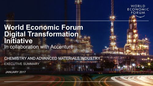 World Economic Forum Digital Transformation Initiative