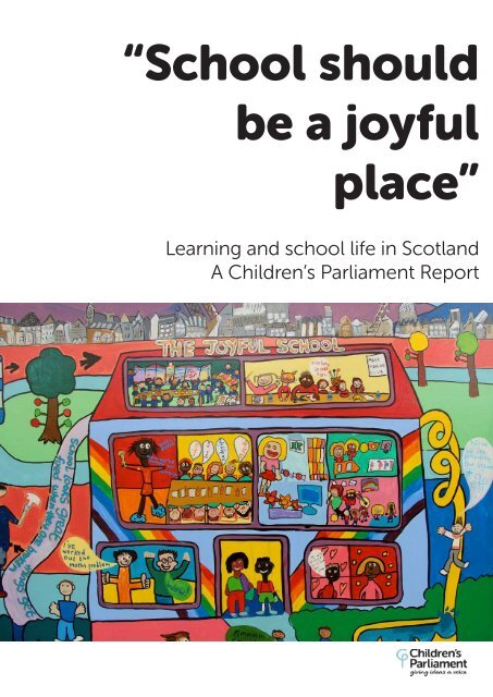 “School should be a joyful place”