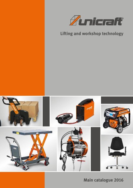 EN Unicraft Workshop and lifting equipment 2016