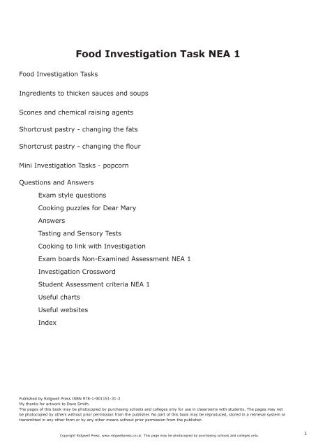 DWJAFOODINVESTIGATIONSAMPLE