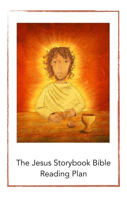 The Jesus Storybook Bible Reading Plan
