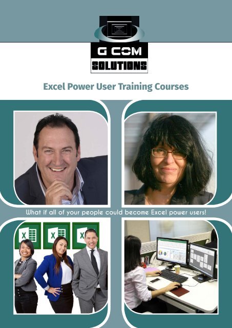 Excel training courses