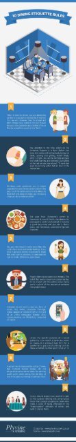 10 Dining Etiquette Rules