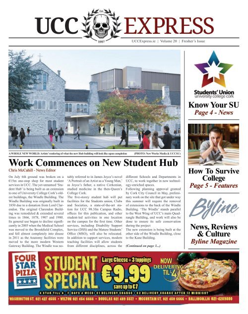 UCC Express Vol.20 Freshers Issue