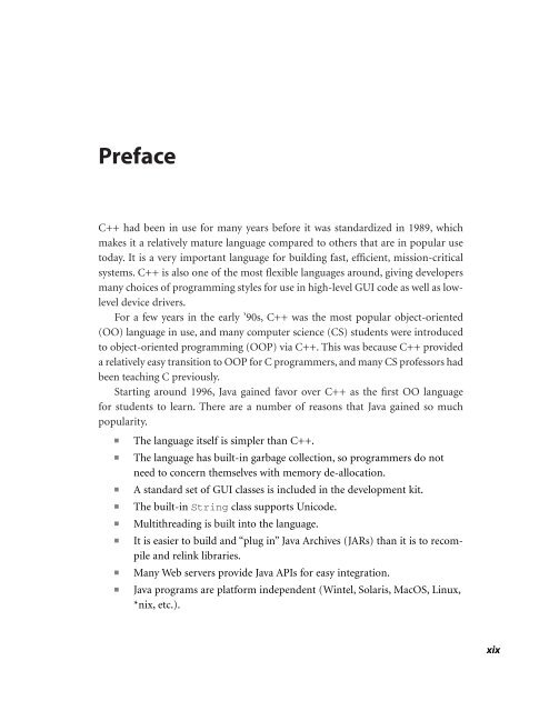 Preface C 