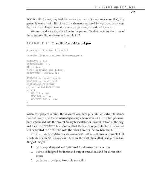 CHAPTER 11: QT GUI WIDGET