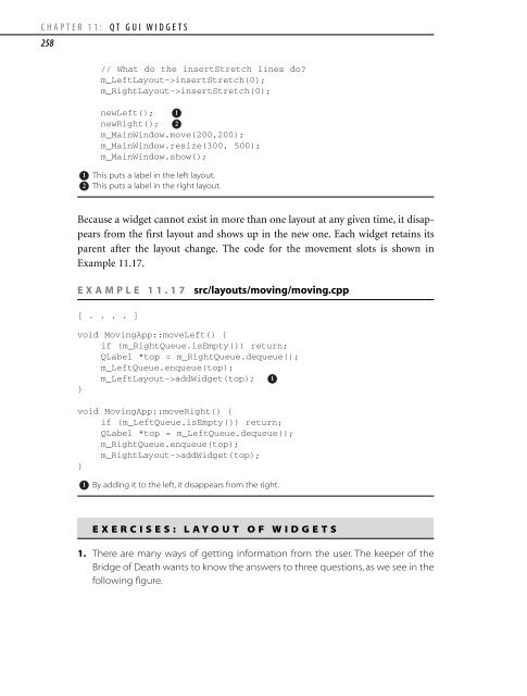 CHAPTER 11: QT GUI WIDGET