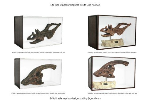 Life Size Dinosaur Replicas Life Like Animals