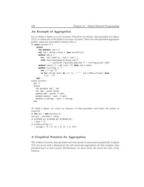 442 Chapter 15 Object O