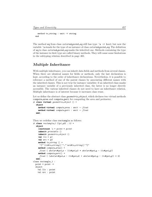 456 Chapter 15 Object O