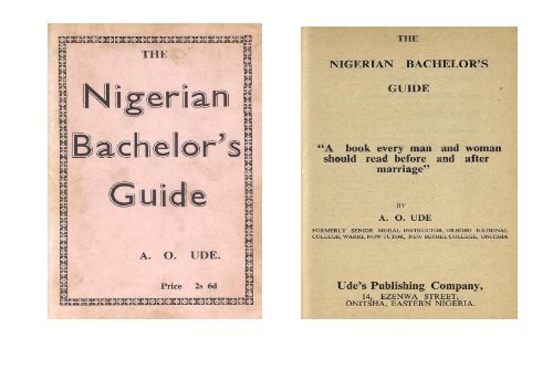 Bachelor's Guide